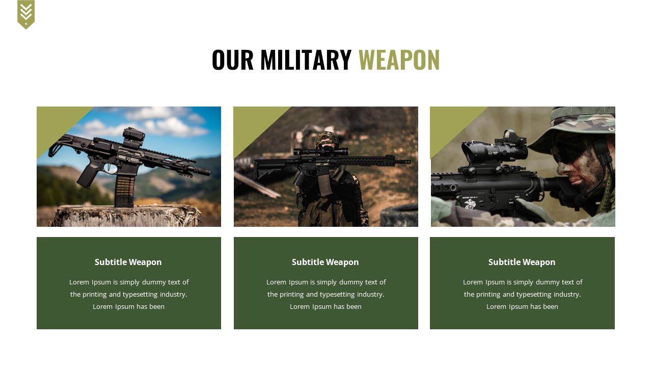 KODIMFOR - Military & Army Keynote Template, Presentation Templates