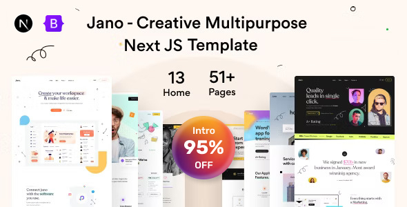 Jano - Multipurpose React NextJs Template by ib-themes | ThemeForest