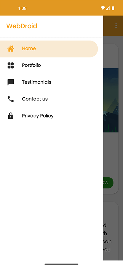 WebDroid - Android WebView App by solodroid | CodeCanyon