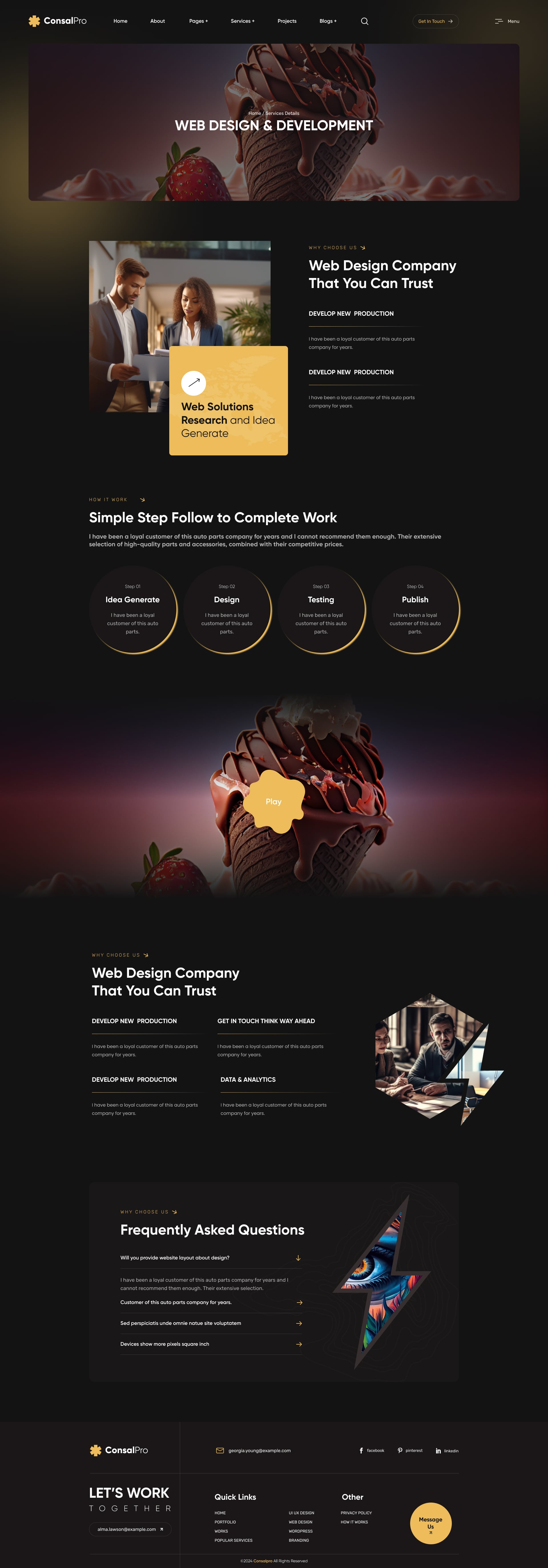 ConsalPro - Web Design Agency Figma Template by cmshaper | ThemeForest