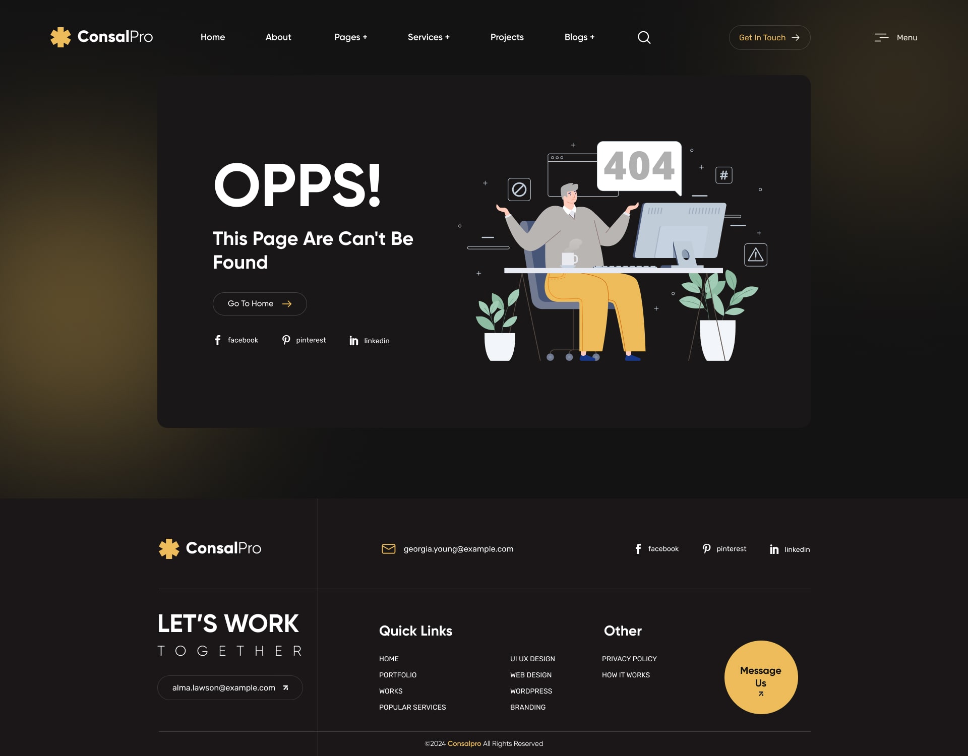 ConsalPro - Web Design Agency Figma Template by cmshaper | ThemeForest
