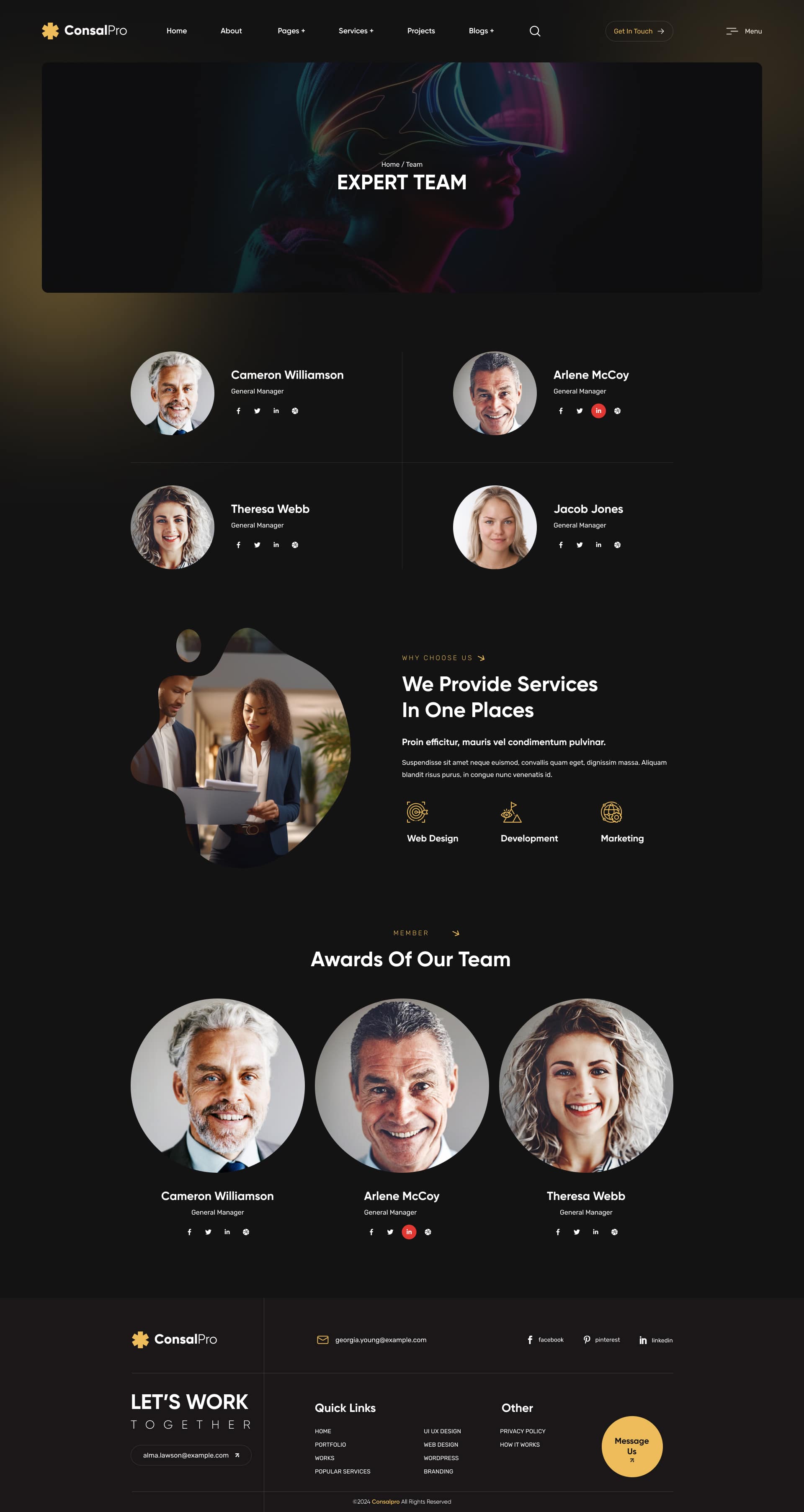 ConsalPro - Web Design Agency Figma Template by cmshaper | ThemeForest