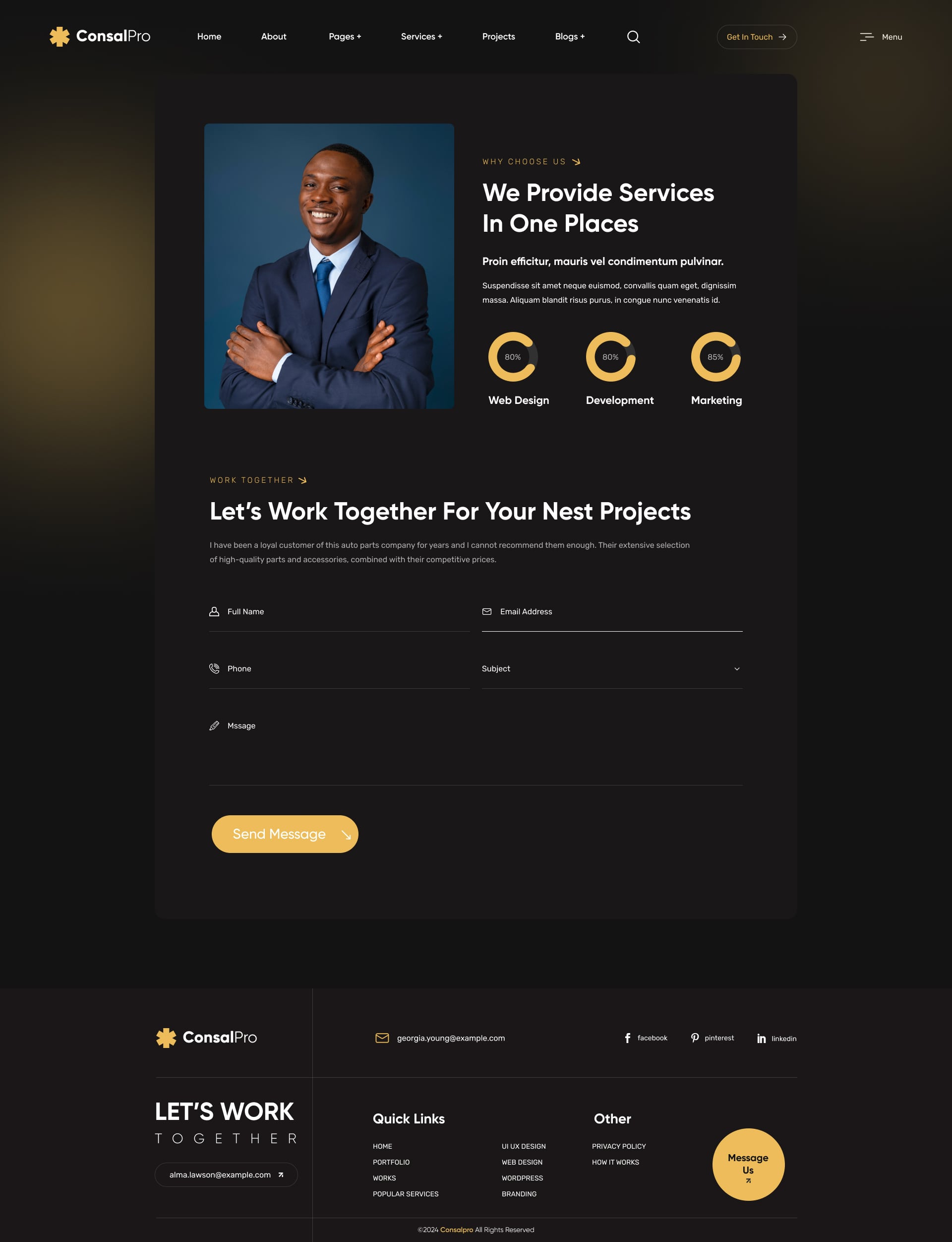 ConsalPro - Web Design Agency Figma Template by cmshaper | ThemeForest