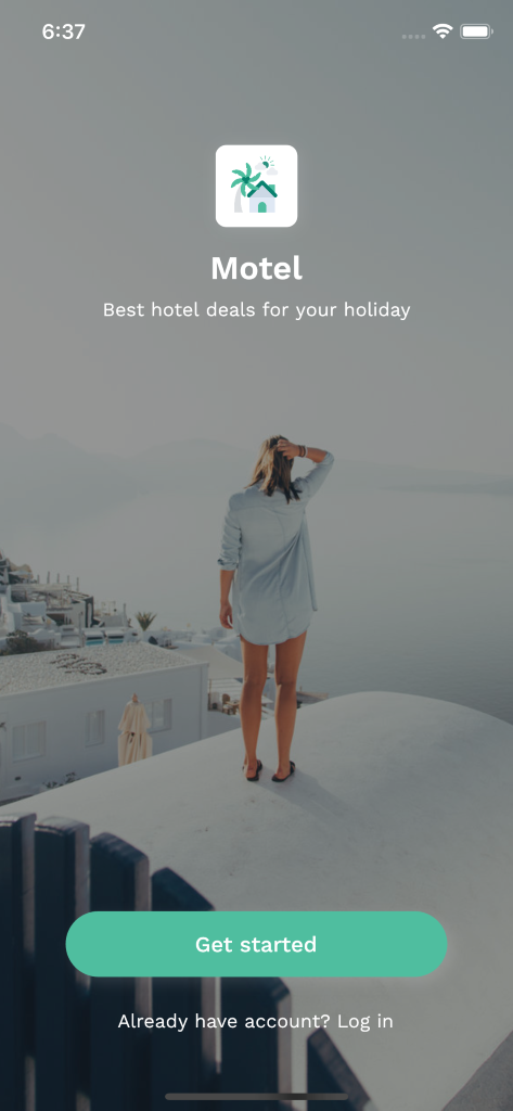 Hotel booking Flutter UI kit by LegacyInfotech | CodeCanyon