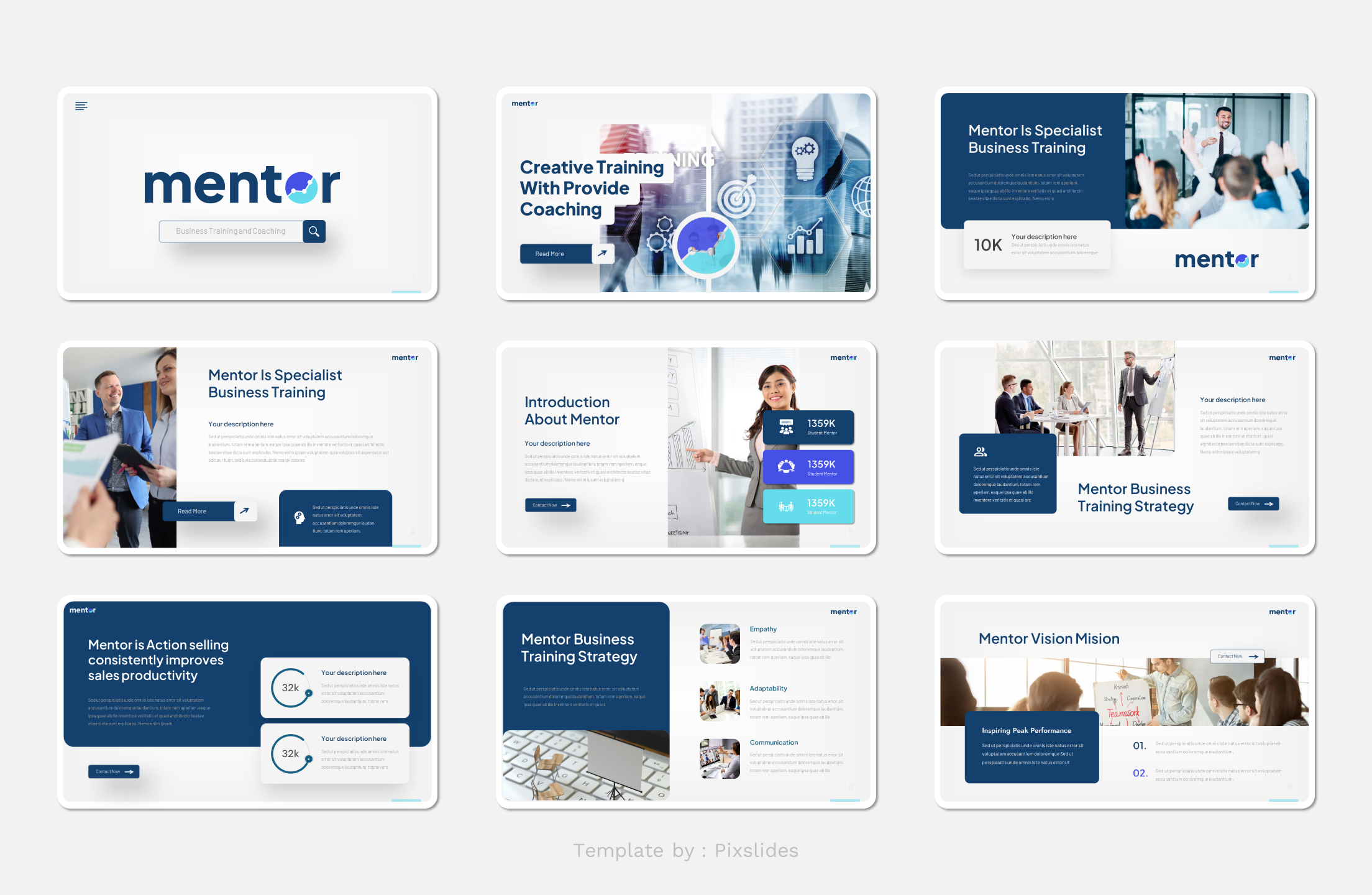 Mentor - Business Training And Coaching PowerPoint Presentation ...