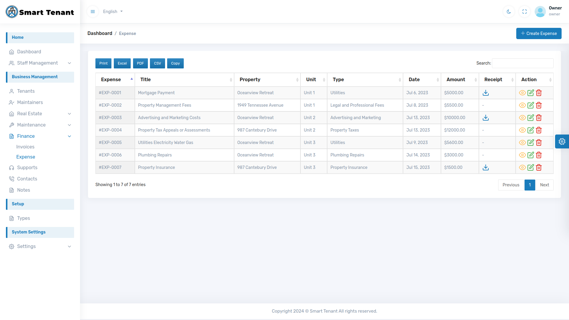 Smart Tenant - Property Management System by smartwebinfotech | CodeCanyon