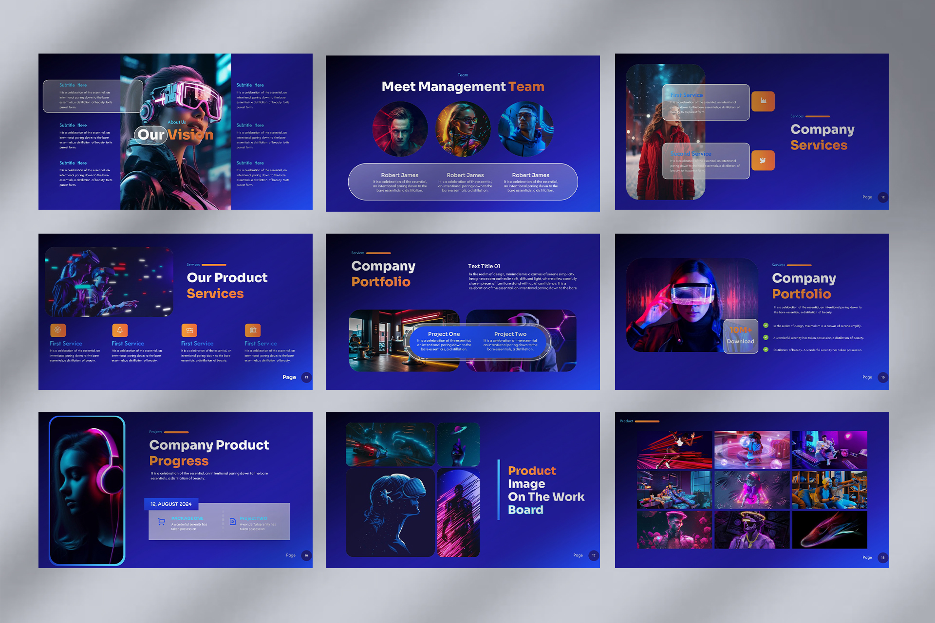 Product Monster PowerPoint Presentation Template, Presentation Templates