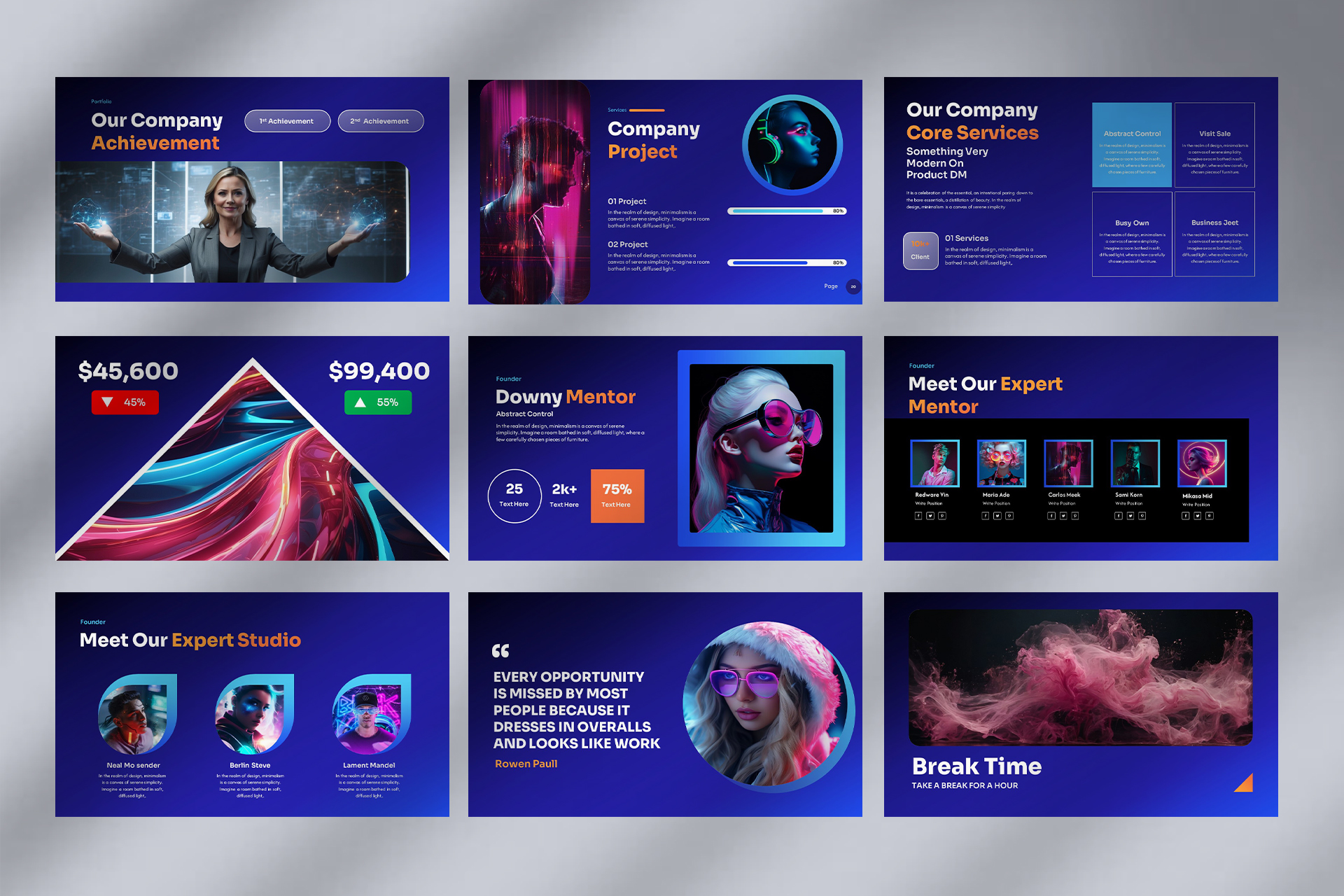 Product Monster PowerPoint Presentation Template, Presentation Templates