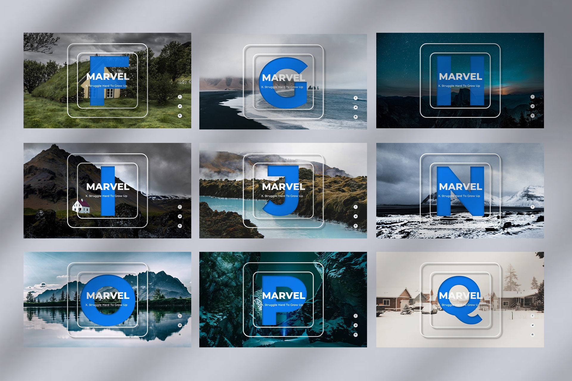 Marvel Business Plan PowerPoint Template, Presentation Templates ...