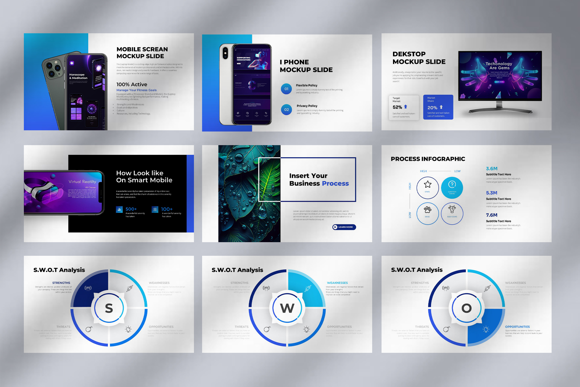 Marvel Business Plan Keynote Template, Presentation Templates ...
