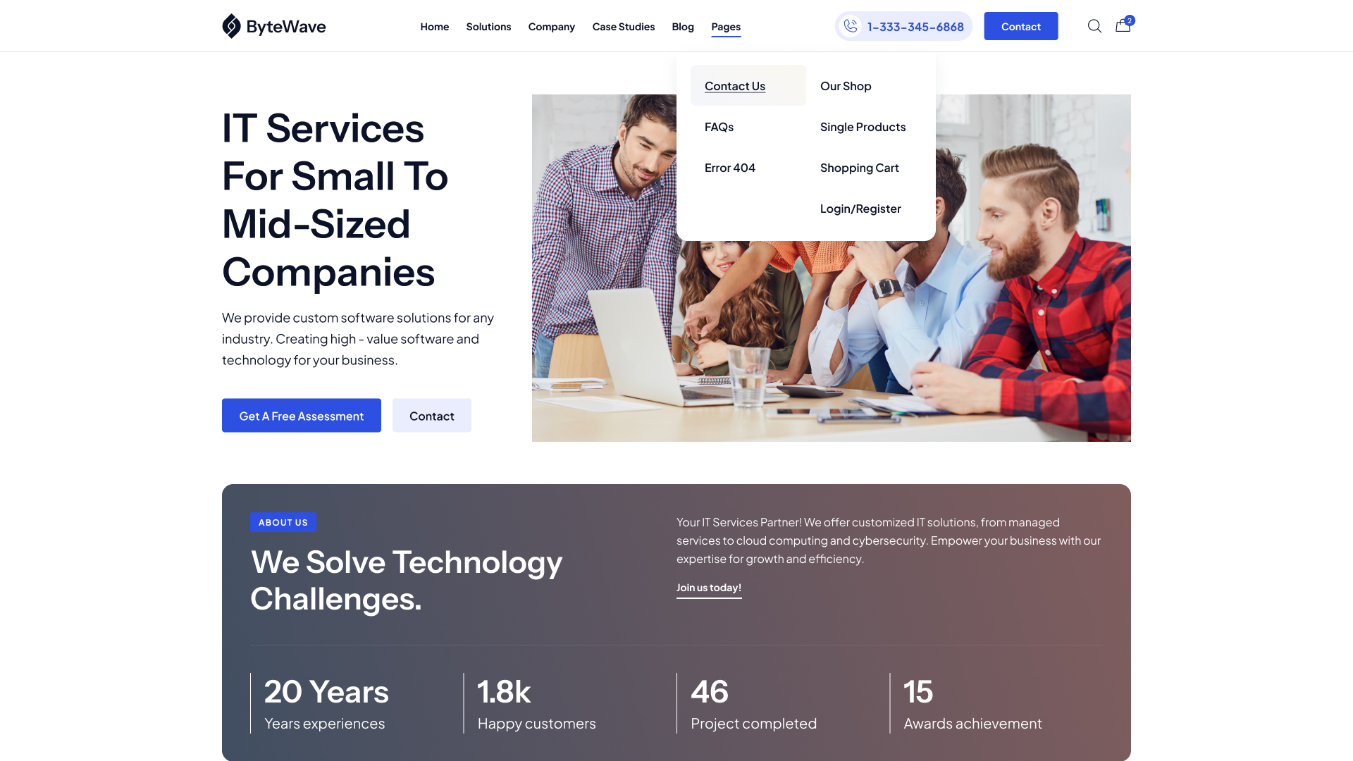 ByteWave - Digital Agency & IT Service Figma Template by Avitex | ThemeForest