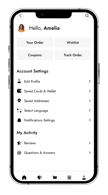 FootFlare - React Native Expo TypeScript Shoes eCommerce Mobile App ...