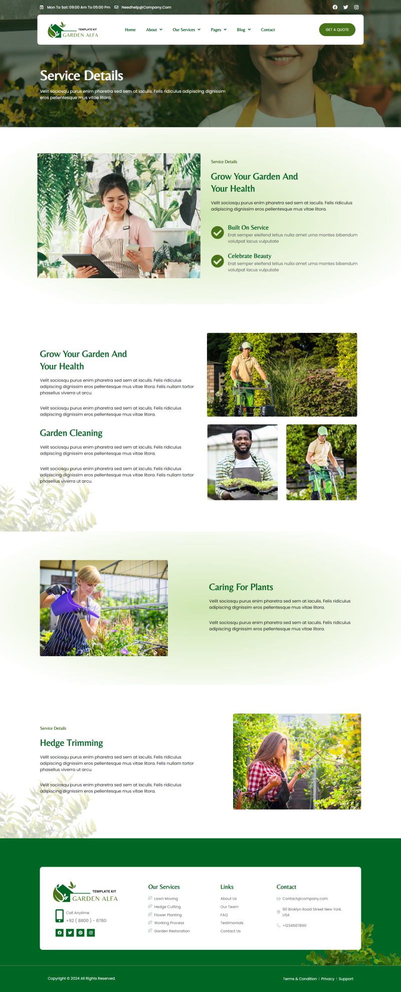 Garden Alfa - Landscape & Gardening Elementor Template Kit by Alfa_Themes