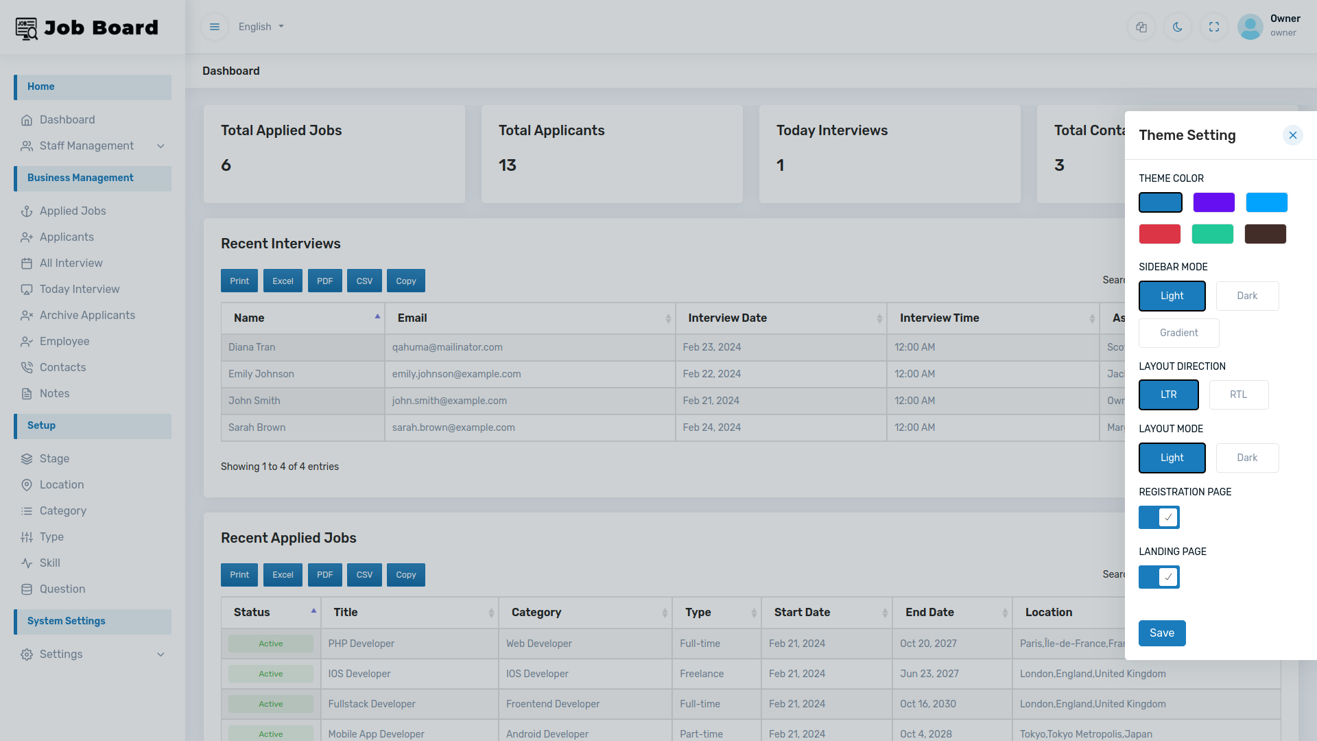 Job Board - Job Portal Management System by smartwebinfotech | CodeCanyon
