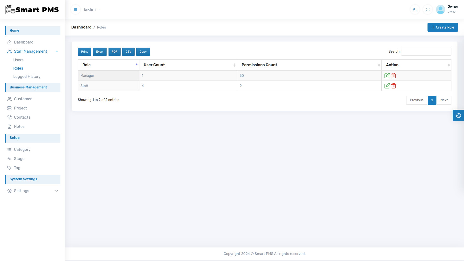 Smart PMS - Project Managment System by smartwebinfotech | CodeCanyon