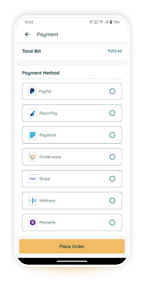 eRestro - Single Vendor Restaurant Flutter App | Food Ordering App with ...