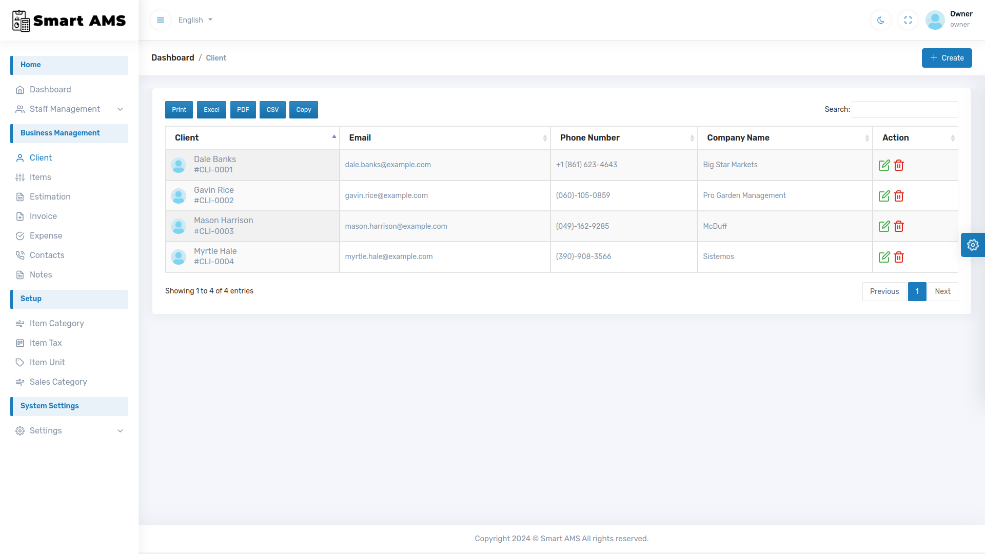 Smart AMS - Accounting Management System by smartwebinfotech | CodeCanyon