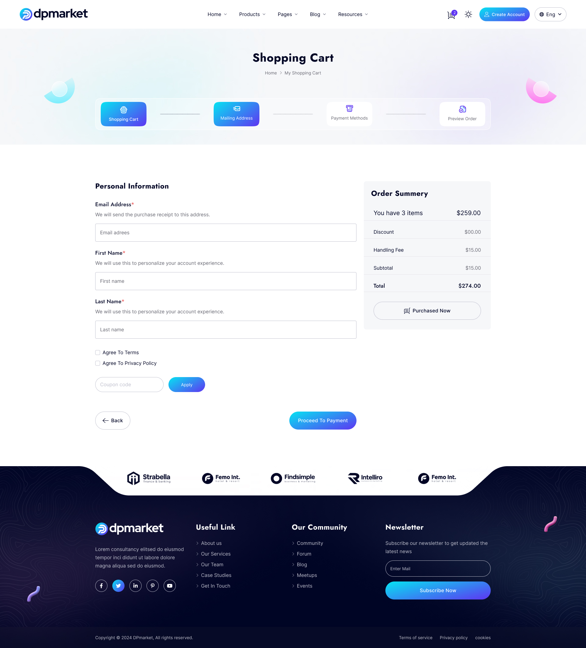 Dpmarket – Digital Products Marketplace Figma Template by wowtheme7