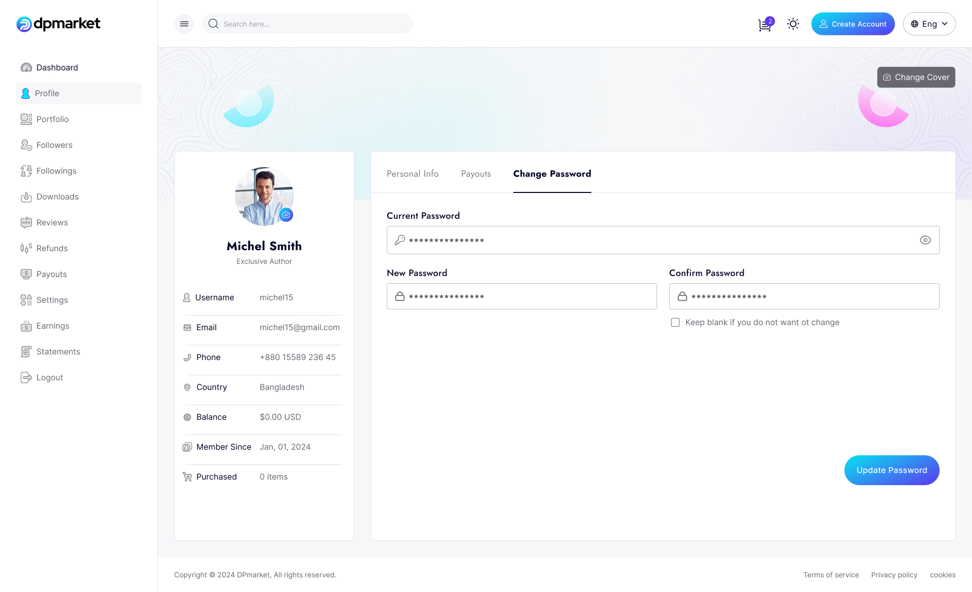 Dpmarket – Digital Products Marketplace Figma Template by wowtheme7