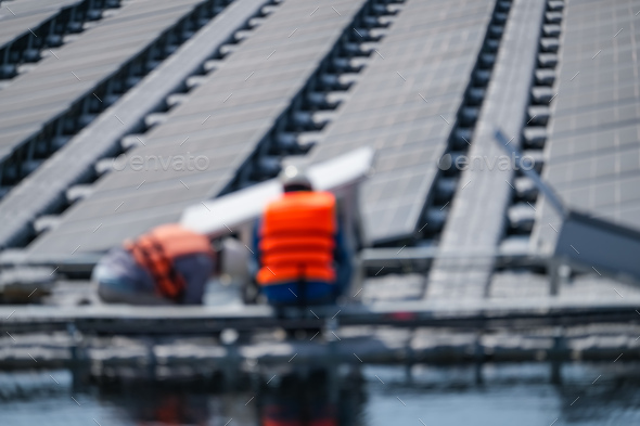 Floating solar photovoltaic panels at sustainable electrical power ...