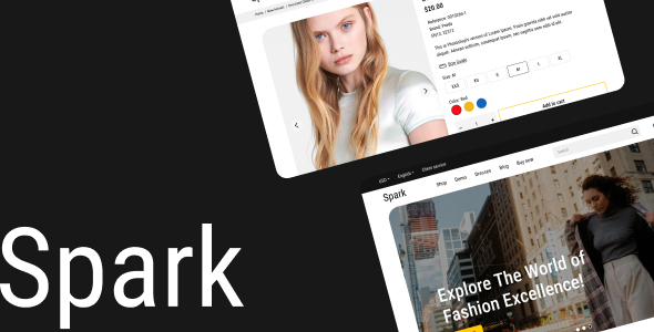 Spark - Responsive eCommerce Figma Template by anvanto | ThemeForest