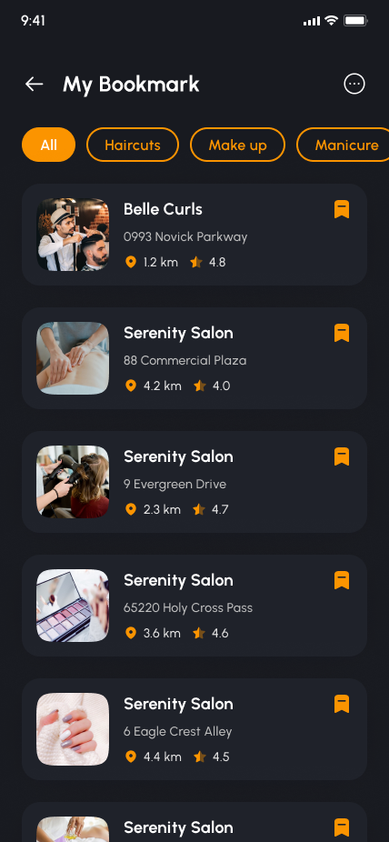Barba Pro - Barber & Salon Booking React Native Expo Ui Kit by lalaweb99