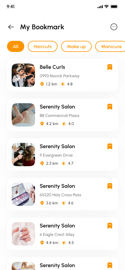 Barba Pro - Barber & Salon Booking React Native Expo Ui Kit by lalastudio12