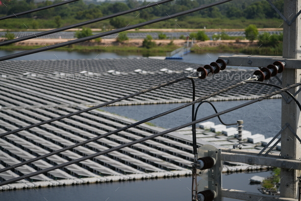 Floating solar photovoltaic panels at sustainable electrical power ...