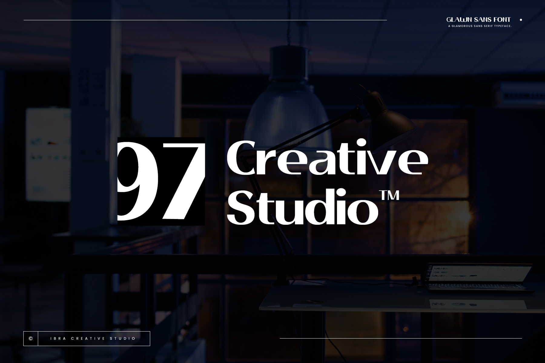 Glawn Sans - A Glamorous Sans Serif Typeface, Fonts | GraphicRiver