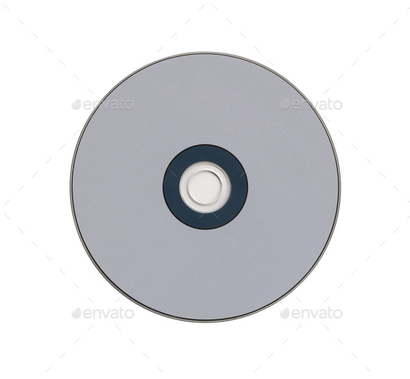 CD isolated on a white background Stock Photo by ozaiachin | PhotoDune