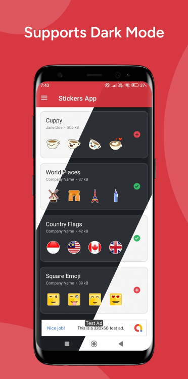 Android WhatsApp Sticker app (Offline) with AdMob by RicoDev | CodeCanyon