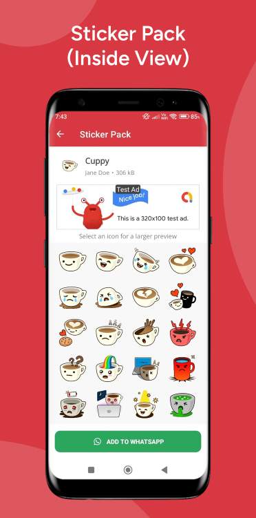 Android WhatsApp Sticker app (Offline) with AdMob by RicoDev | CodeCanyon
