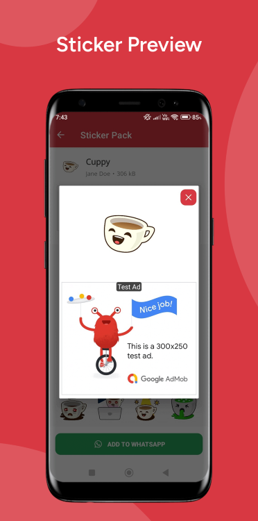 Android WhatsApp Sticker app (Offline) with AdMob by RicoDev | CodeCanyon