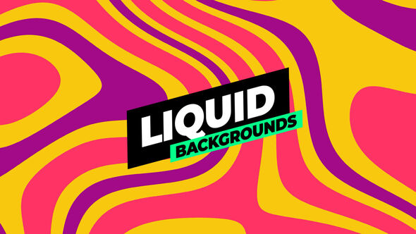 Liquid Backgrounds, After Effects Project Files | VideoHive