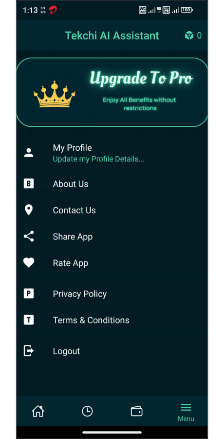 Tekchi Converse ChatGPT OpenAI - React Native Android App by ... Tekchi Converse ChatGPT OpenAI - React Native Android App by ...