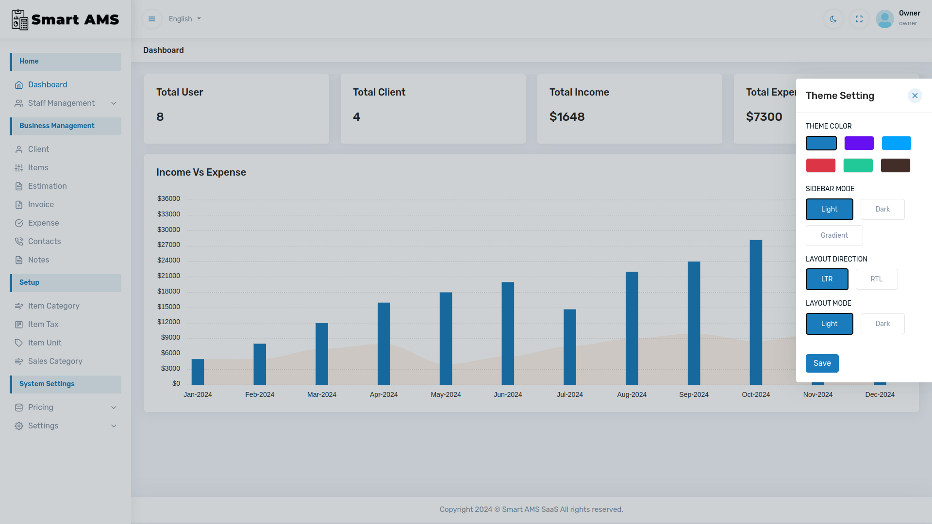 Smart AMS SaaS - Accounting Management System by smartwebinfotech ...