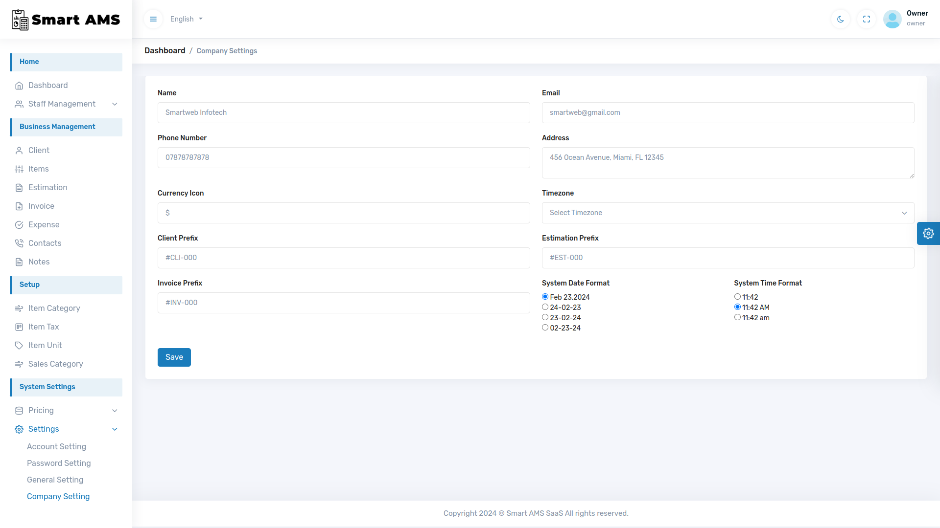 Smart AMS SaaS - Accounting Management System by smartwebinfotech ...