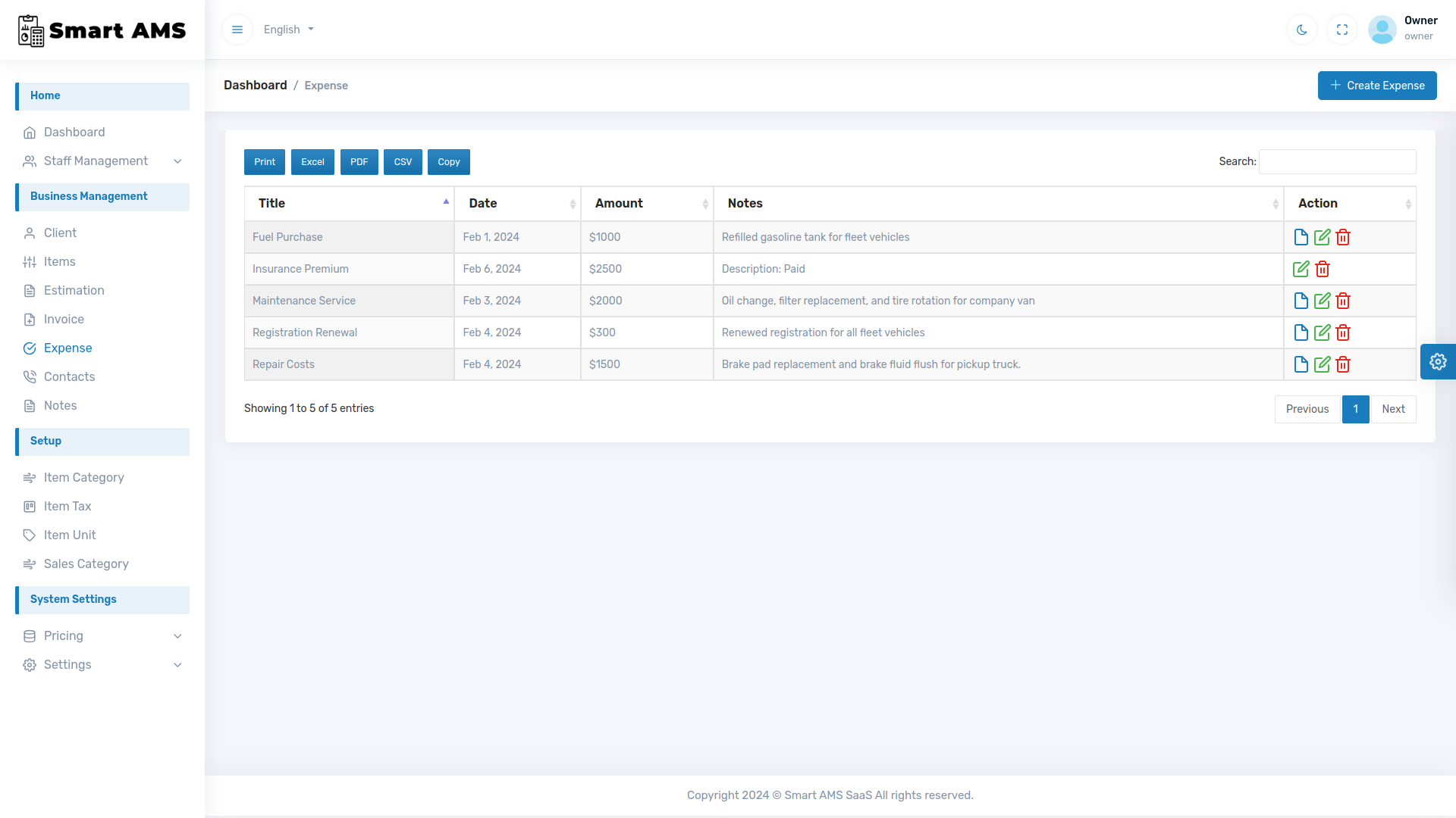 Smart AMS SaaS - Accounting Management System by smartwebinfotech ...