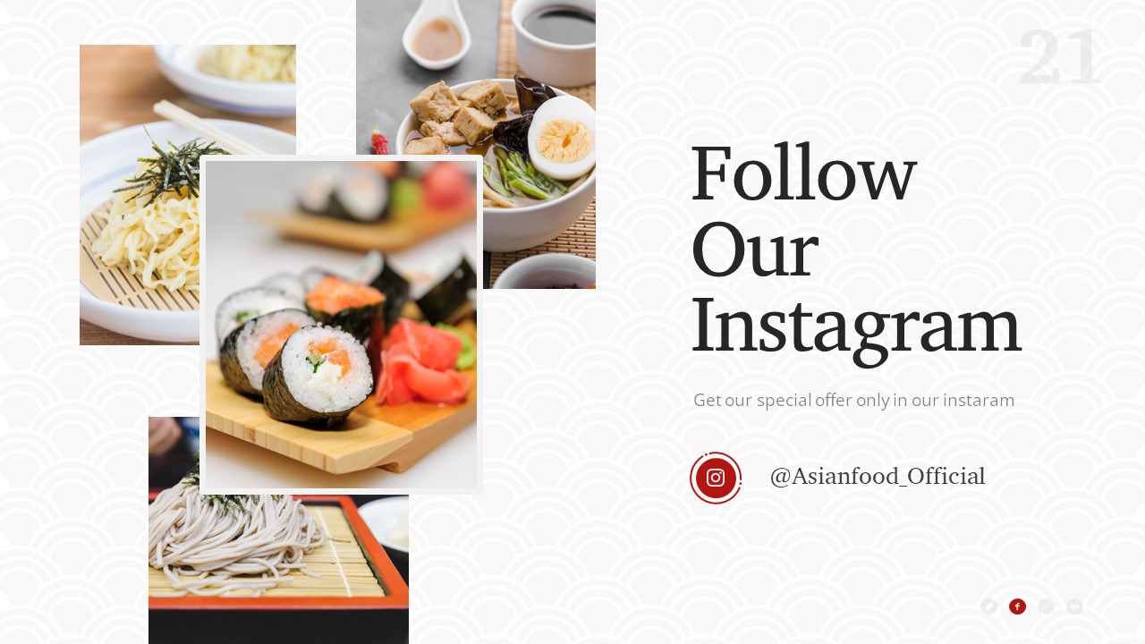 Asia Food PowerPoint Template, Presentation Templates | GraphicRiver