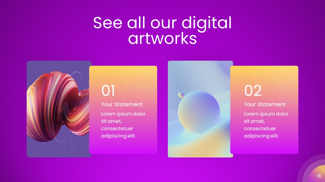 Digital Art PowerPoint Template, Presentation Templates | GraphicRiver