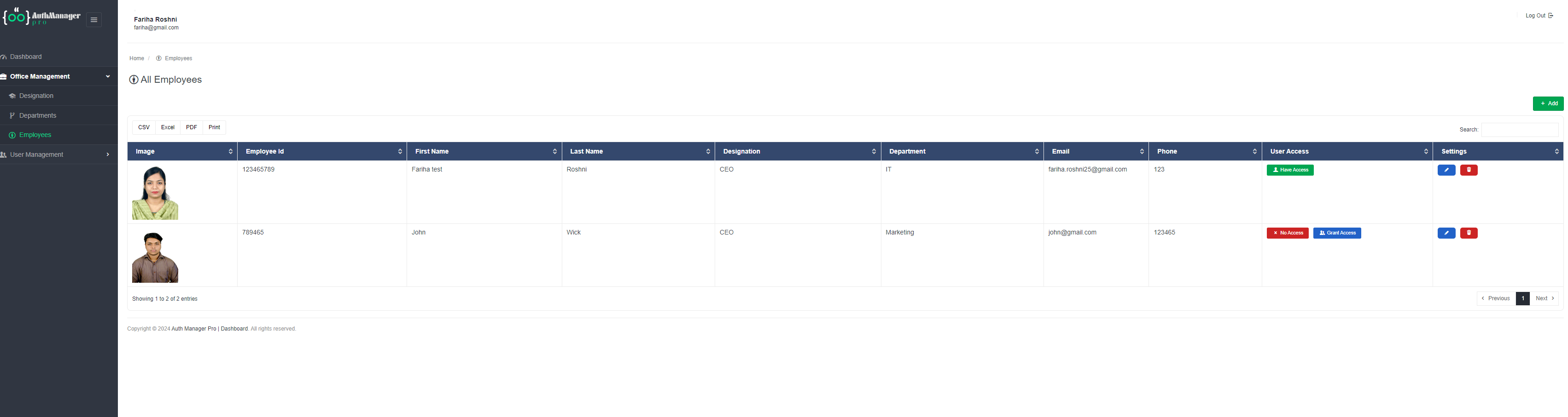 ASP.NET CORE 6.0 Auth Manager with Custom Authorization by amiose | CodeCanyon