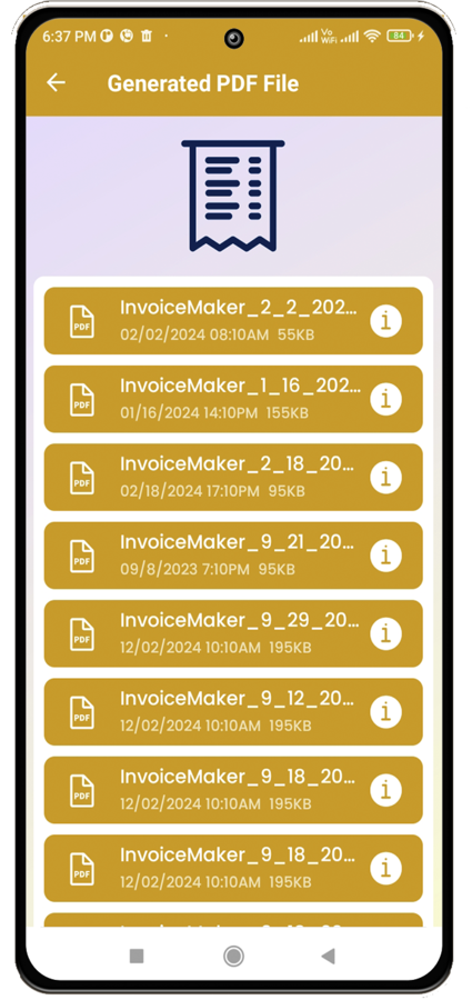 Invoice Maker - Invoice Management | Online Mobile Invoicing React ...