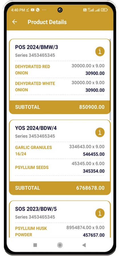 Invoice Maker Invoice Management Online Mobile Invoicing React Native Iosandroid App