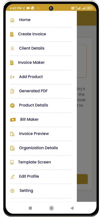 Invoice Maker - Invoice Management | Online Mobile Invoicing React ...