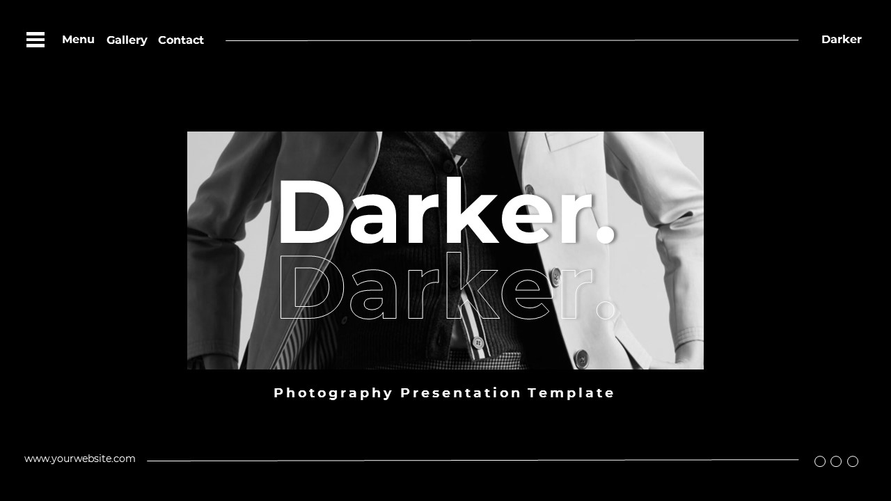 Darker - Photography Keynote Templates, Presentation Templates ...