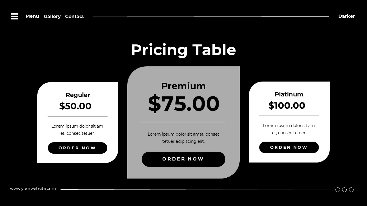 Darker - Photography Keynote Templates, Presentation Templates ...