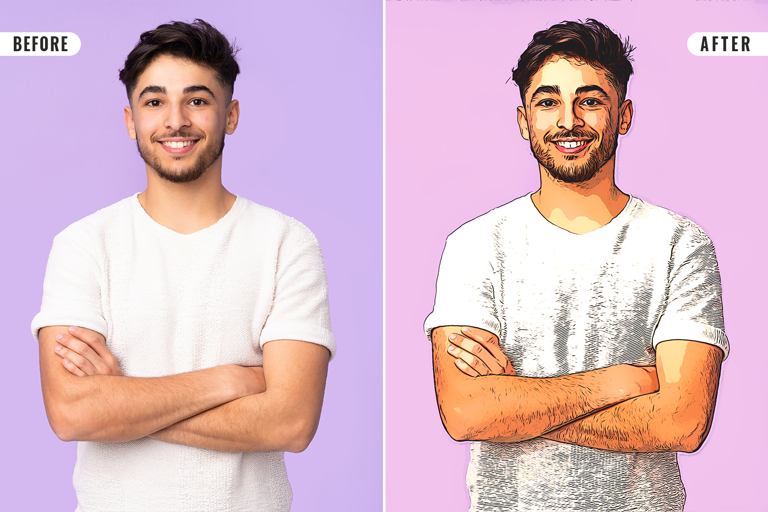 Cartoonize Photo Effect, Add-ons | GraphicRiver