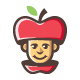 Apple Kids Logo Template, Logo Templates | GraphicRiver
