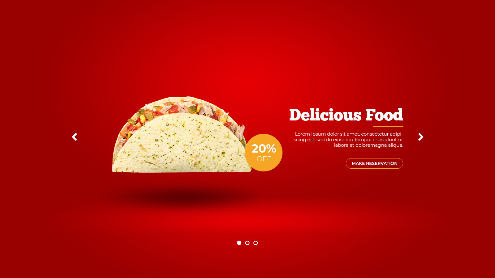 Butazzo - Fast Food and Restaurant Responsive Bootstrap Slider by Alissio