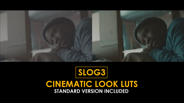 Slog3 Cinematic Look and Standard LUTs, DaVinci Resolve Templates ...